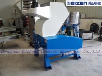 China Flat Cutter Type 15HP Waste Plastic Crusher Machine For Hard And Soft Material for sale
