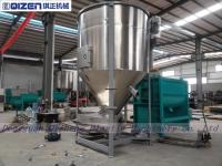China Vertical Stand Plastic Color Dry Mixer Machine With Heater System for sale