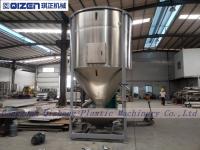 China Vertical Stand Plastic Color Dry Mixer Machine With Heater System for sale