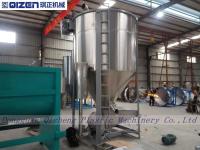 China Vertical Stand Plastic Color Dry Mixer Machine With Heater System for sale