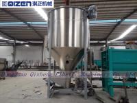 China Vertical Stand Plastic Color Dry Mixer Machine With Heater System for sale