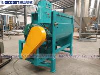 China 1000L Oil Heating Horizontal Dry Mixer Machine With Pneumatic Output for sale