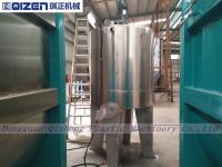 China Stainless Steel Industrial Liquid Mixer Machine Agitator Cooling Jacket for sale