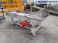 China Stainless Steel Linear Vibratory Screen Separator 500kg/h 1 Layer for sale