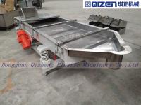 China Stainless Steel Linear Vibratory Screen Separator 500kg/h 1 Layer for sale