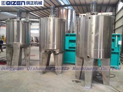 China 1000L Stainless Steel Chemical Mixing Tank with 2.2KW Adjustable Speed Industrial Mixer for sale