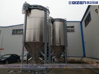 China 15 Ton Chicken Feed Vertical Screw Mixer 30000L Capacity Stainless Steel Paddles for sale