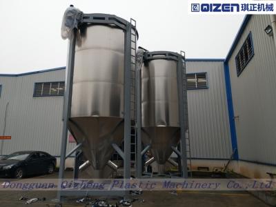 China 15 Ton Chicken Feed Vertical Screw Mixer 30000L Capacity Stainless Steel Paddles for sale