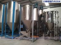 China Propeller Blade Inside Vertical Screw Mixer Blender For Plastic Materials for sale