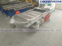 China Mobile Linear Vibrating Screen Separator Machine QZ-V2000 1 Layer for Chemical Plastic Industry for sale