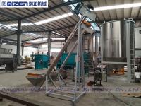 China 3M Height Stainless Steel Spiral Flexible Screw Conveyor Hopper Loader 220V for sale