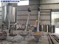 China 3M Height Stainless Steel Spiral Flexible Screw Conveyor Hopper Loader 220V for sale