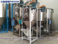 China Rubber / Plastic Color Vertical Screw Mixer Machine Mirror Finished Surface for sale