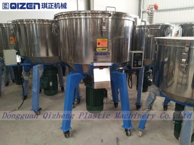 China Stainless Steel Vertical Screw Mixer 100KG for PVC Particle and Powder Mixing for sale