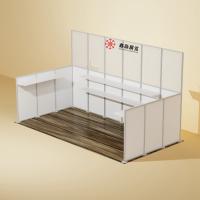 China 3x6x2.5M Assemble Aluminum Shell Scheme Stand for Tradeshow for sale