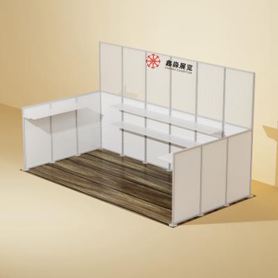 China 3x6x2.5M Assemble Aluminum Shell Scheme Stand for Tradeshow for sale