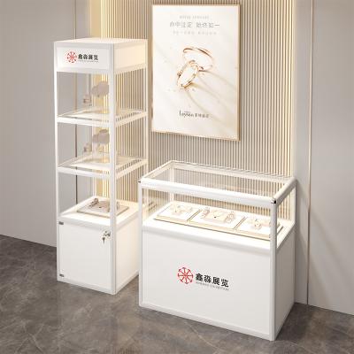 China Aluminum Frame Tall Foldable Showcase,High 3 Layer Cabinet for Exhibition and Event Tradeshow Fair for sale