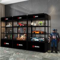 China Aluminum Frame Tall Foldable Showcase,High 3 Layer Cabinet for Exhibition and Event Tradeshow Fair for sale