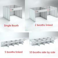 China Aluminum Modular Exhibition Booth For Tradeshow And Expo,3X3m Or Customized for sale
