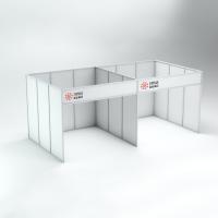 China XINMIAOSYSTEM 3X3 Shell Scheme Stand Manufactory In China,Standard Exhibit Booth for sale