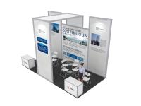 China Ustomize 20X20FT Modular Aluminum Exhibition Booth Trade Show Booth For Exhibition Show Event for sale