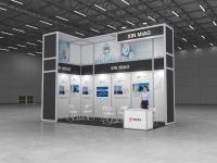 China Ustomize 20X20FT Modular Aluminum Exhibition Booth Trade Show Booth For Exhibition Show Event for sale