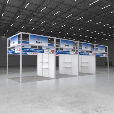China Saudi Arabia Aluminum Modular Shell Scheme Booth for Tradeshow and Event, Exhibition Booth 3x3 &3x6m Supplier in china, Octanorm and Maxima Booth for sale