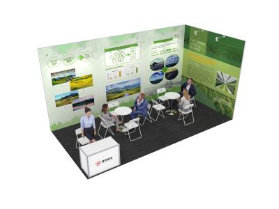 China Lightweight SHELL SCHEME STAND constructed from sturdy materials providing support for trade shows exhibitions and business presentations for sale