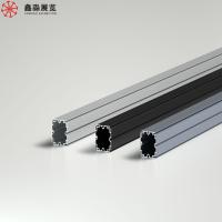 China Xinmiao New 8-Slot SEG Fabric Square Aluminum Pillar 80mm Compatible With Octanorm & Maxima System Easy Quick Assembly Trade Show Exhibition Booth Modular Aluminum Profile for sale
