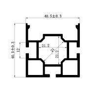 China Custom Design Aluminum Profiles For Custom Stand Including Cutting Customization Options with Thermal Conductivity Performance for sale