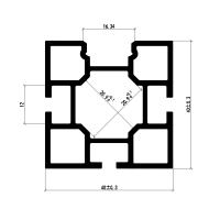 China Custom Design Aluminum Profiles For Custom Stand Including Cutting Customization Options with Thermal Conductivity Performance for sale