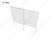 China Custom Size Foldable Portable Changing Room Modular Aluminum Profile Fitting Room Movable Dressing Booth For Retail Shop Outdoor Event for sale