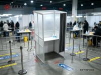 China Foldable Temporary Consultation Booth Privacy Registration Booth Multi-purpose Privacy Booth for sale