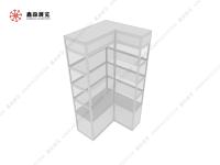 China Exhibition Booth Modular Aluminum Construction Easy To Set Up Reusable And Waterproof Suitable For Medical Quarantine for sale