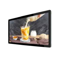 China 32 Inch Wall Mounted Digital Signage Infrared Touch Wifi Network Buletooth For Station for sale