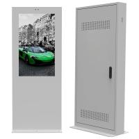 China Outdoor Interactive Kiosk Nano Touch Screen High Brightness Intelligent  Control for sale