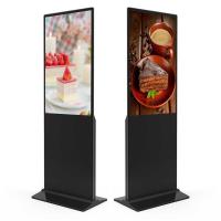 China 65 Inch Free Standing Digital Display Screen 1920x1080 Android Signage for Indoor Use for sale