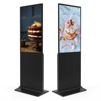 China 65 Inch Free Standing Digital Display Screen 1920x1080 Android Signage for Indoor Use for sale