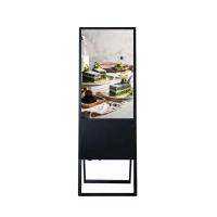 China 43 Inch Portable Digital Poster Signage / Android System Loop Video Advertising Display for sale