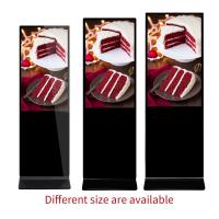 China 55 Inch Indoor Digital Signage with IR 1080p Touch Screen 400cd/m2 Brightness for sale