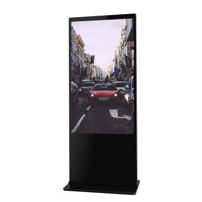 China 43 Inch Floor Standing Digital Signage 1080p WiFi Network Player for Mall Advertising for sale