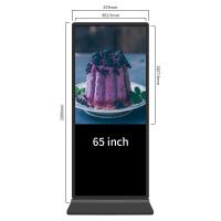 China Hd Touch Screen Digital Signage 55 Inch / Standing Touch Screen Kiosk for sale