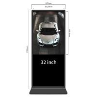 China 43 Inch Interactive Digital Display With Capacitive Touch Screen I3 I5 I7 For Train Station for sale