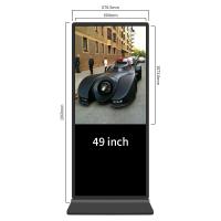 China 43 Inch Interactive Digital Display With Capacitive Touch Screen I3 I5 I7 For Train Station for sale
