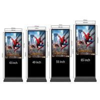 China Windows I3 Self Service Touch Screen Kiosks 49 Inch Advertising Media Player for sale