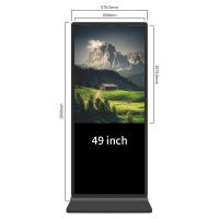 China 65 Inch Indoor Digital Signage / interactive digital screens Hd I5 Office Spport for sale