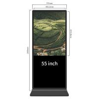 China 65 Inch Indoor Digital Signage / interactive digital screens Hd I5 Office Spport for sale