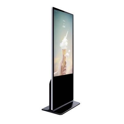China 55 Inch Android Touch Screen Kiosk Capacitive Touch 10 Points G+G Floor Standing Digital Signage for sale