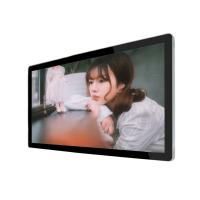 China 55 inch infrared touch screen wall mount digital signage android system media player for sale