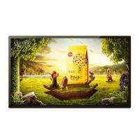 China 55 Inch Wall Mounted Android Media Advertising Player Non Touch Screen Digital Signage 400cd/m2 for sale